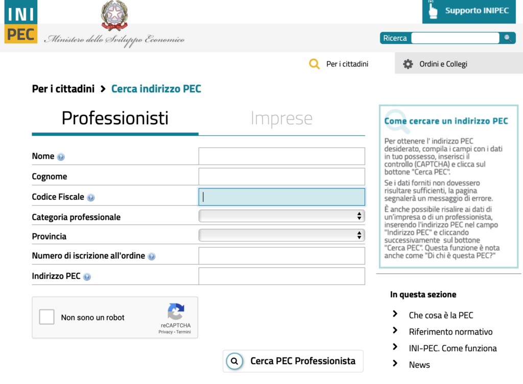 Cos'è il registro PEC, come si usa e come trovare l'indirizzo di un ...