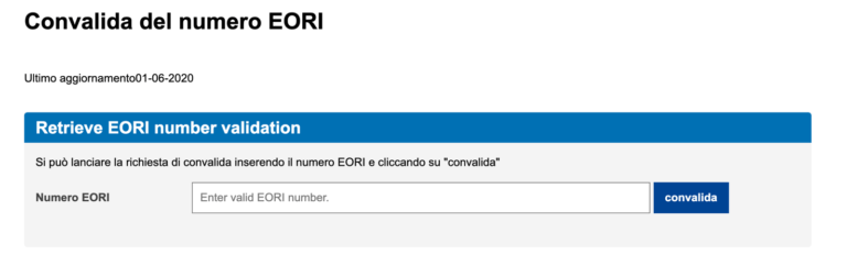 Tutto su codice Eori: ecco che cos'è e come richiederlo - Agenda Digitale