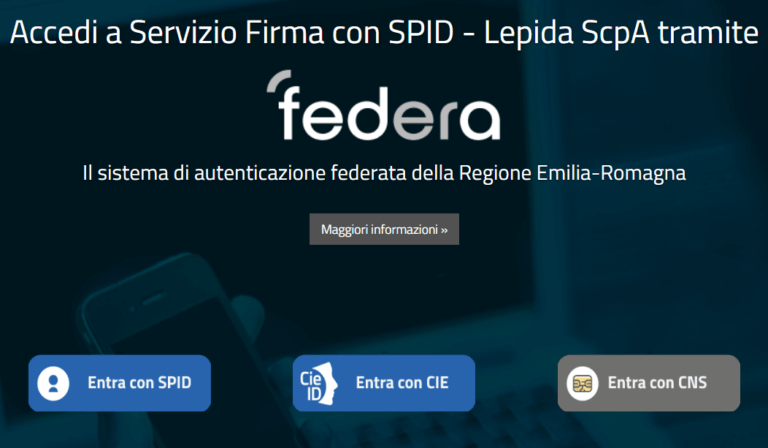 La firma Spid di Lepida: ecco come funziona - Agenda Digitale