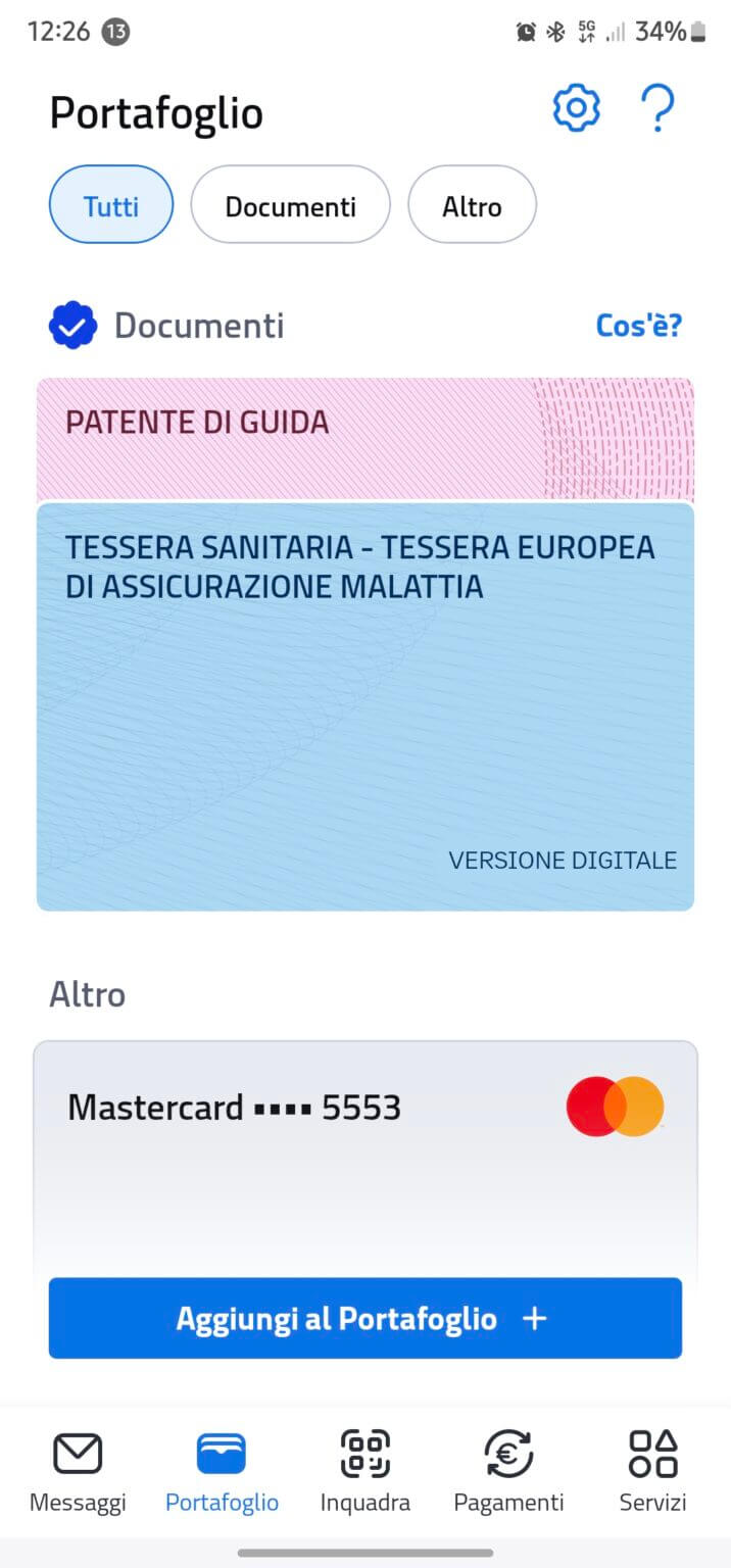 IT Wallet al via, i nostri documenti nell’app IO: ecco come - Agenda Digitale
